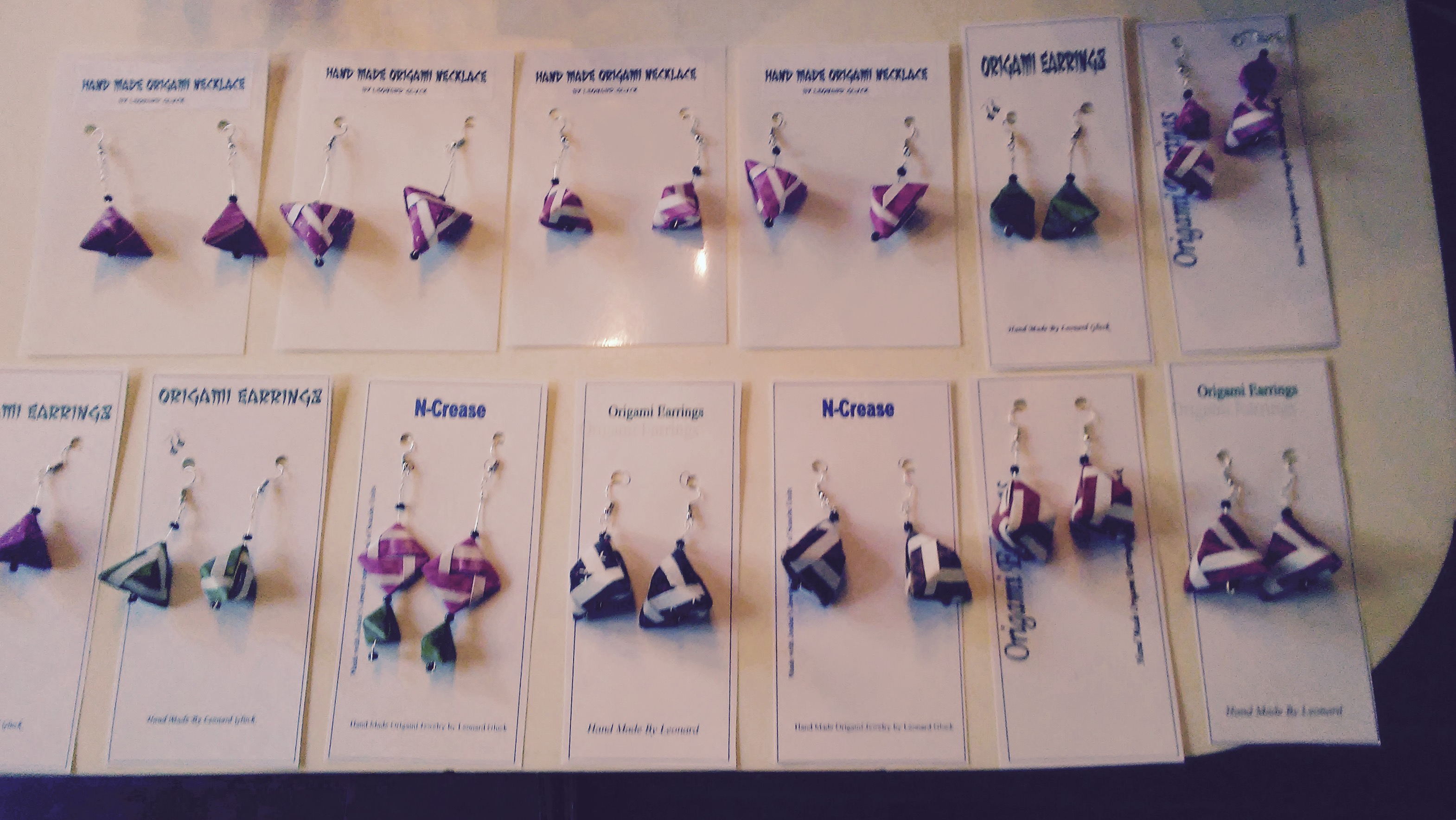 Origami Jewelry Using Sonobe Toshie’s Jewels: – Detective Gluck