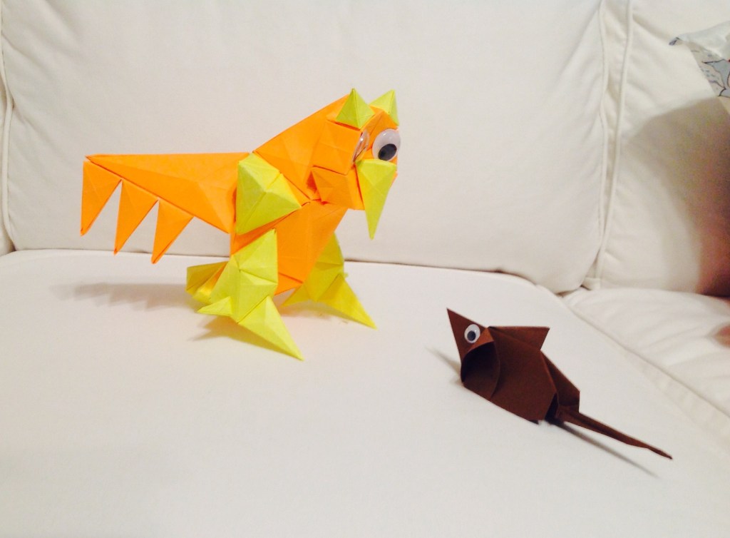 Creating Creatures From Paper – Detective Gluck