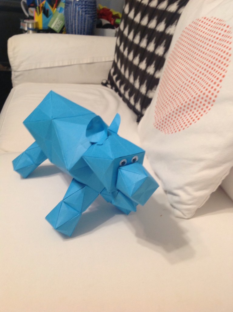 Creating Creatures From Paper – Detective Gluck